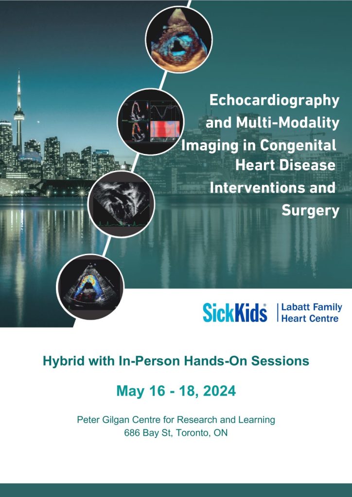 Echocardiography and Multi-Modality Imaging in Congenital Heart Disease ...